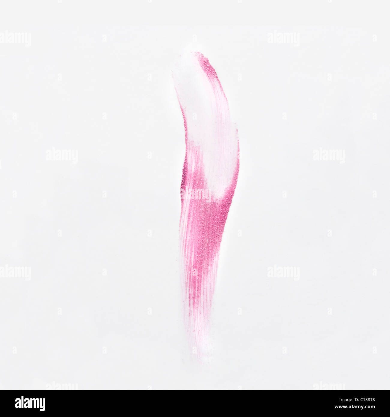 Studio shot of pink smudge Stock Photo - Alamy