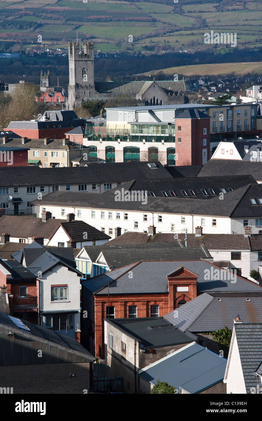 Limerick City, Ireland aerial view Stock Photo - Alamy