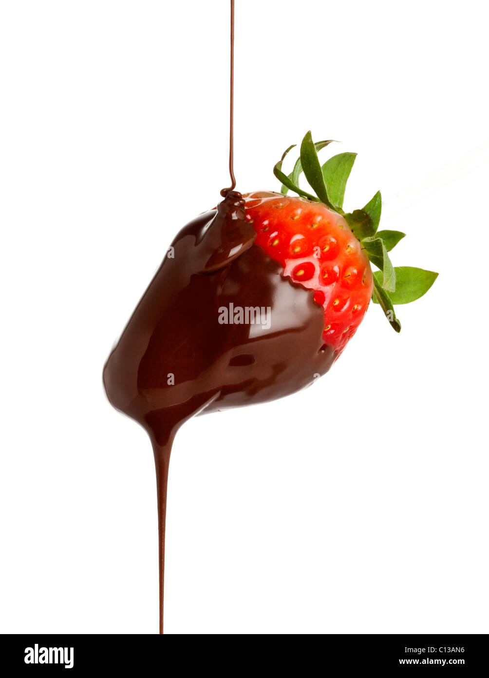 Melted Chocolate Strawberry
