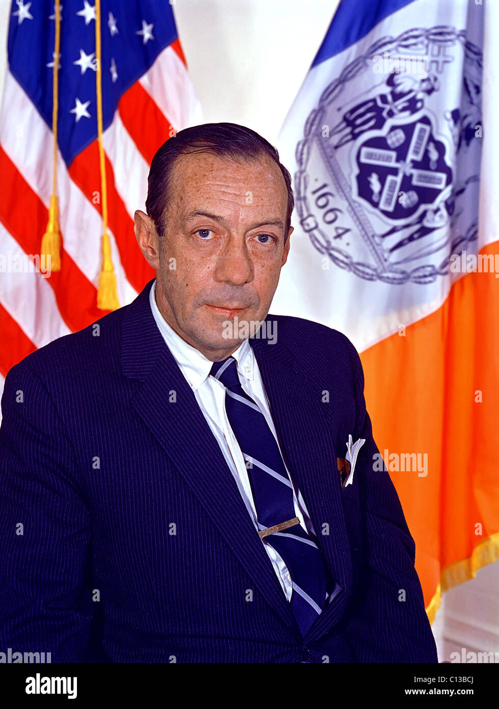 Robert Wagner, New York City Mayor, 1953-65 Stock Photo - Alamy