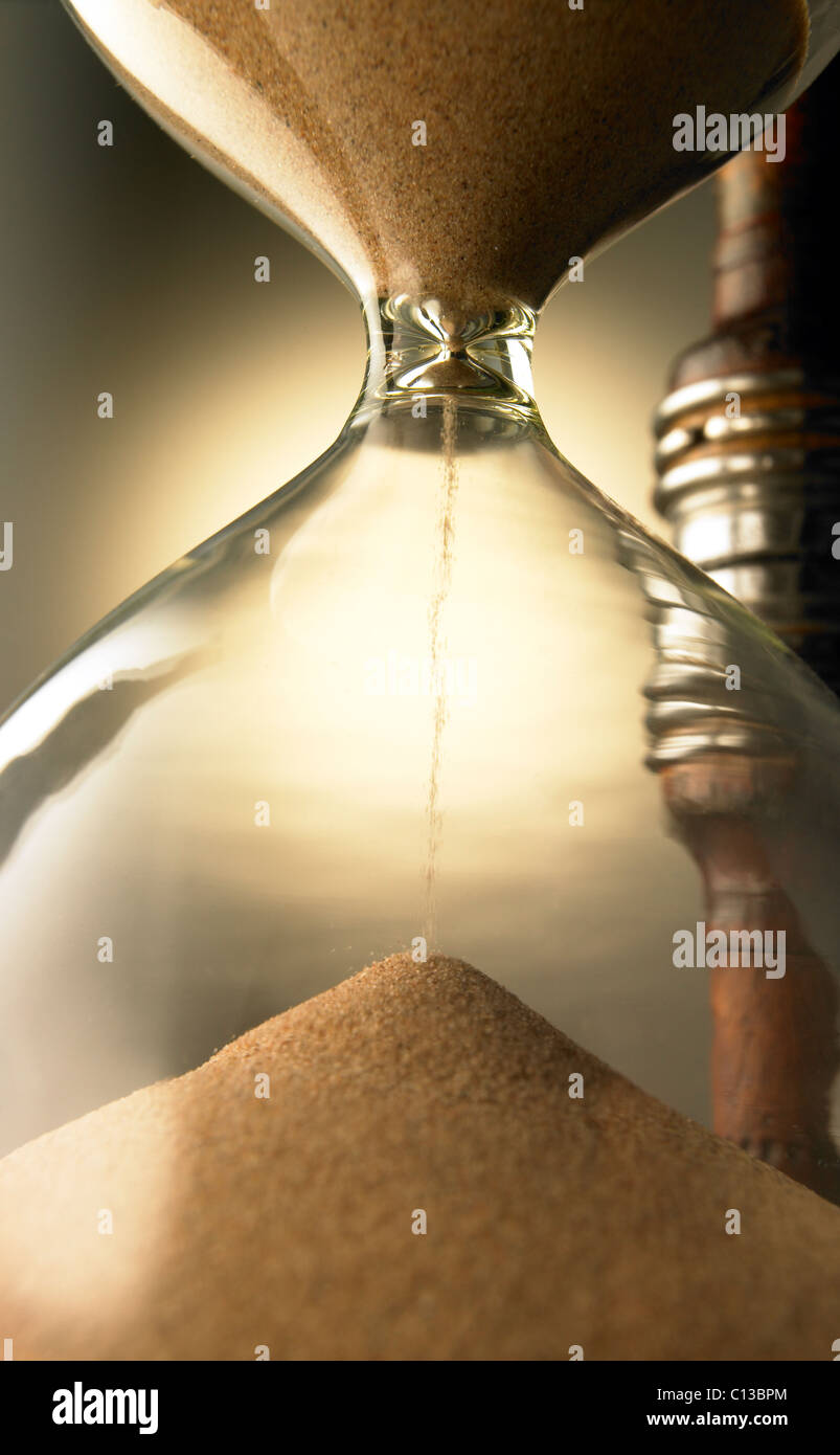 An hour glass Stock Photo - Alamy