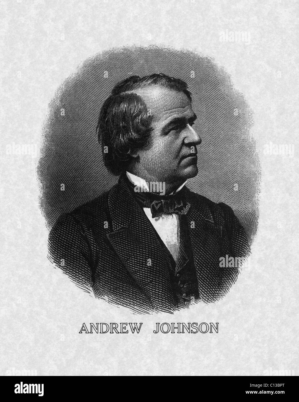US Presidents. US President Andrew Johnson Stock Photo - Alamy