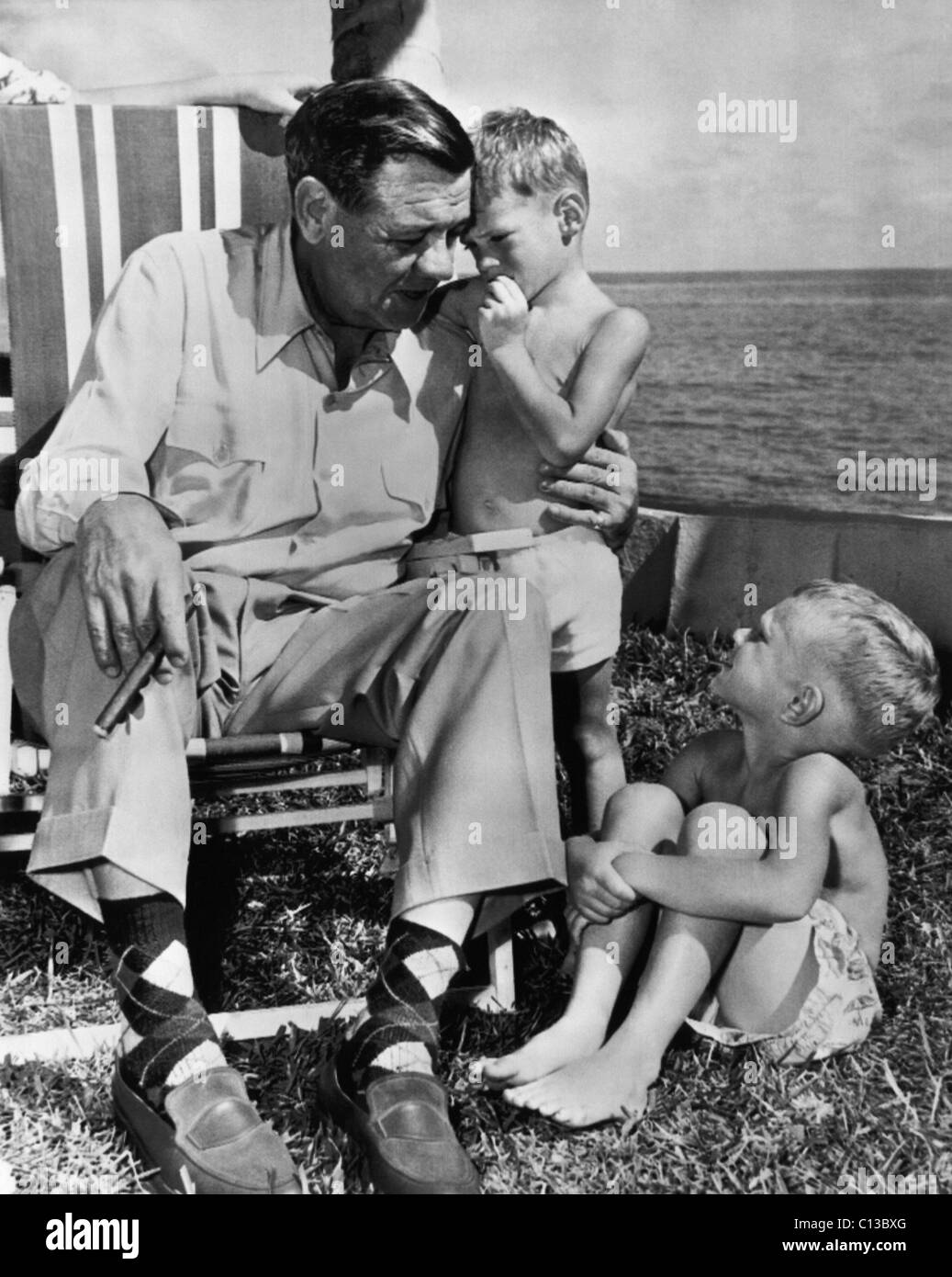 New York Yankees. From left: retired outfielder Babe Ruth, Roger ...