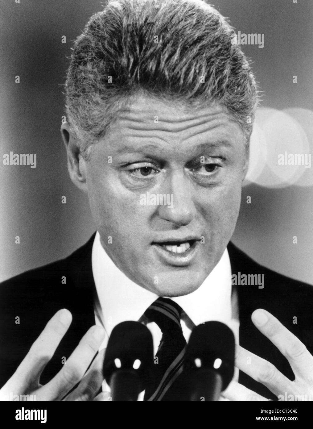 Bill clinton at the Black and White Stock Photos & Images - Alamy