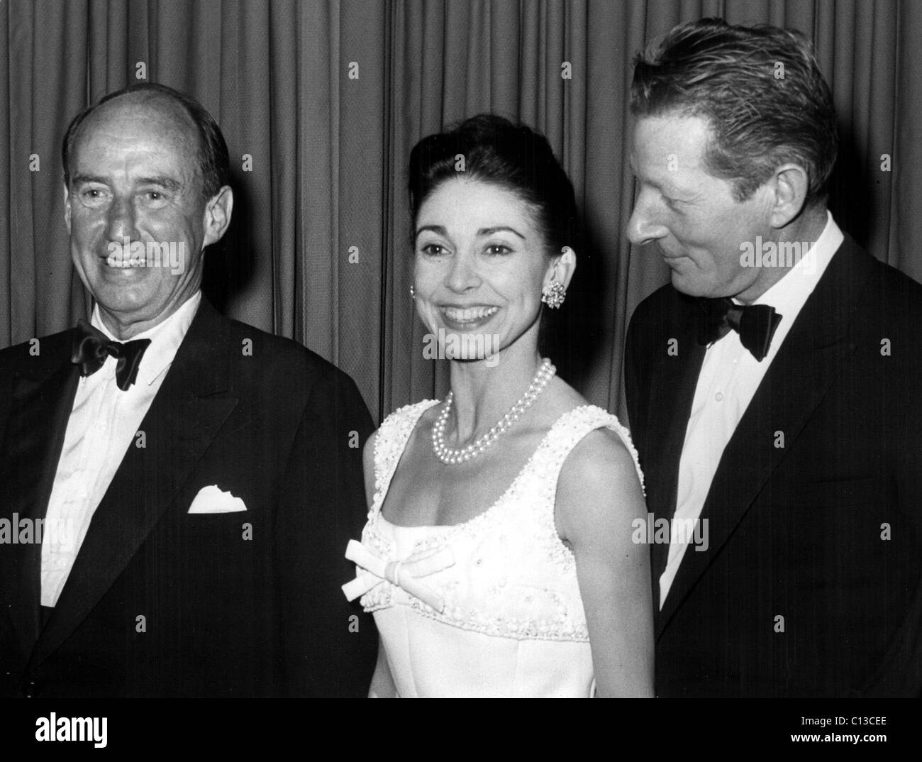 U.S. Ambassador to the United Nations ADLAI STEVENSON, ballerina MARGOT ...