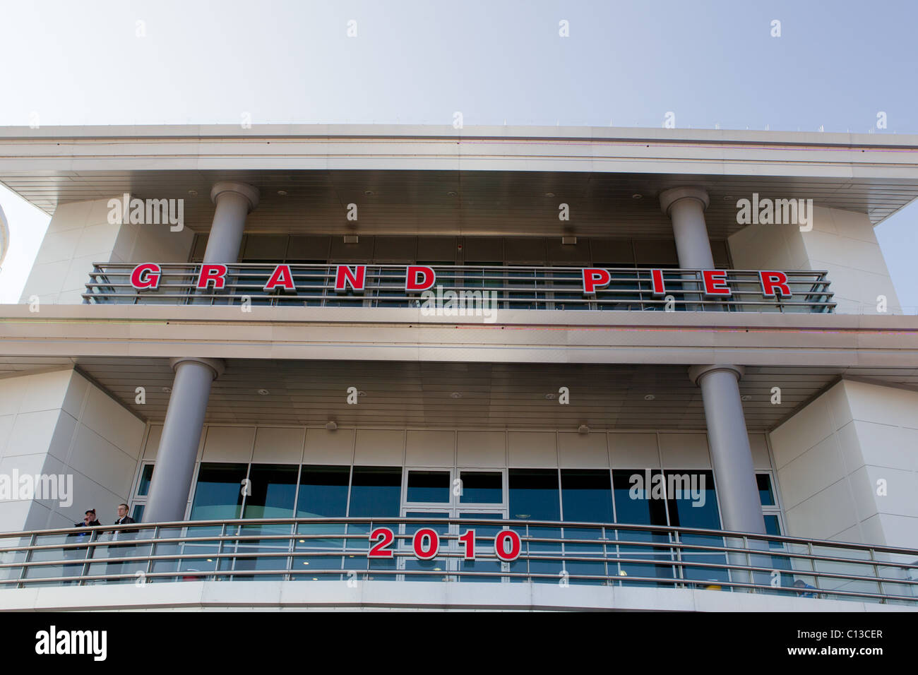 The newly opened Weston Super Mare Grand Pier, which was rebuilt after ...