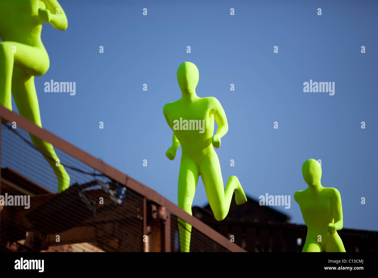 The Runner, a sculpture by Faith Bebbington Stock Photo - Alamy