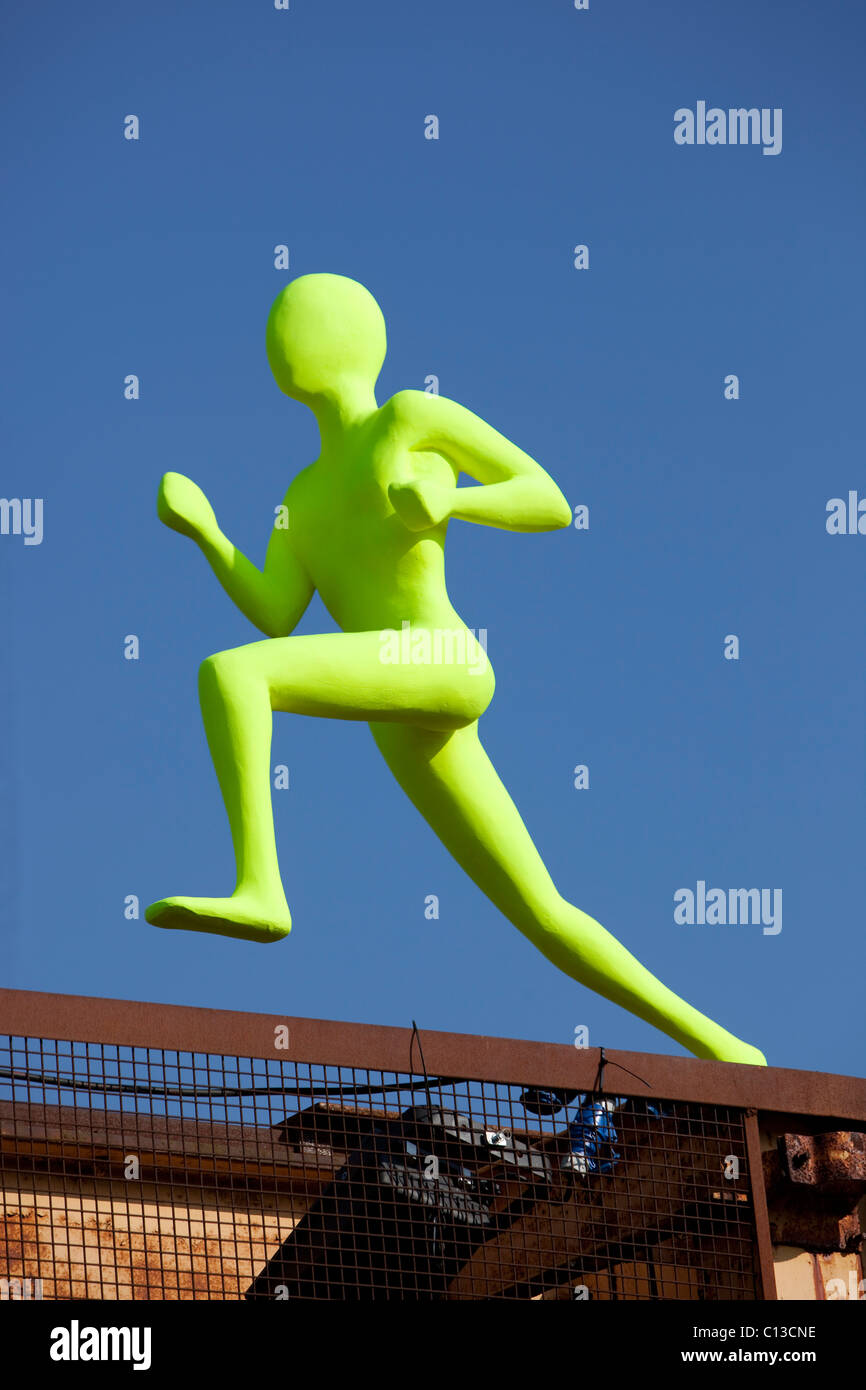 The Runner, a sculpture by Faith Bebbington Stock Photo - Alamy