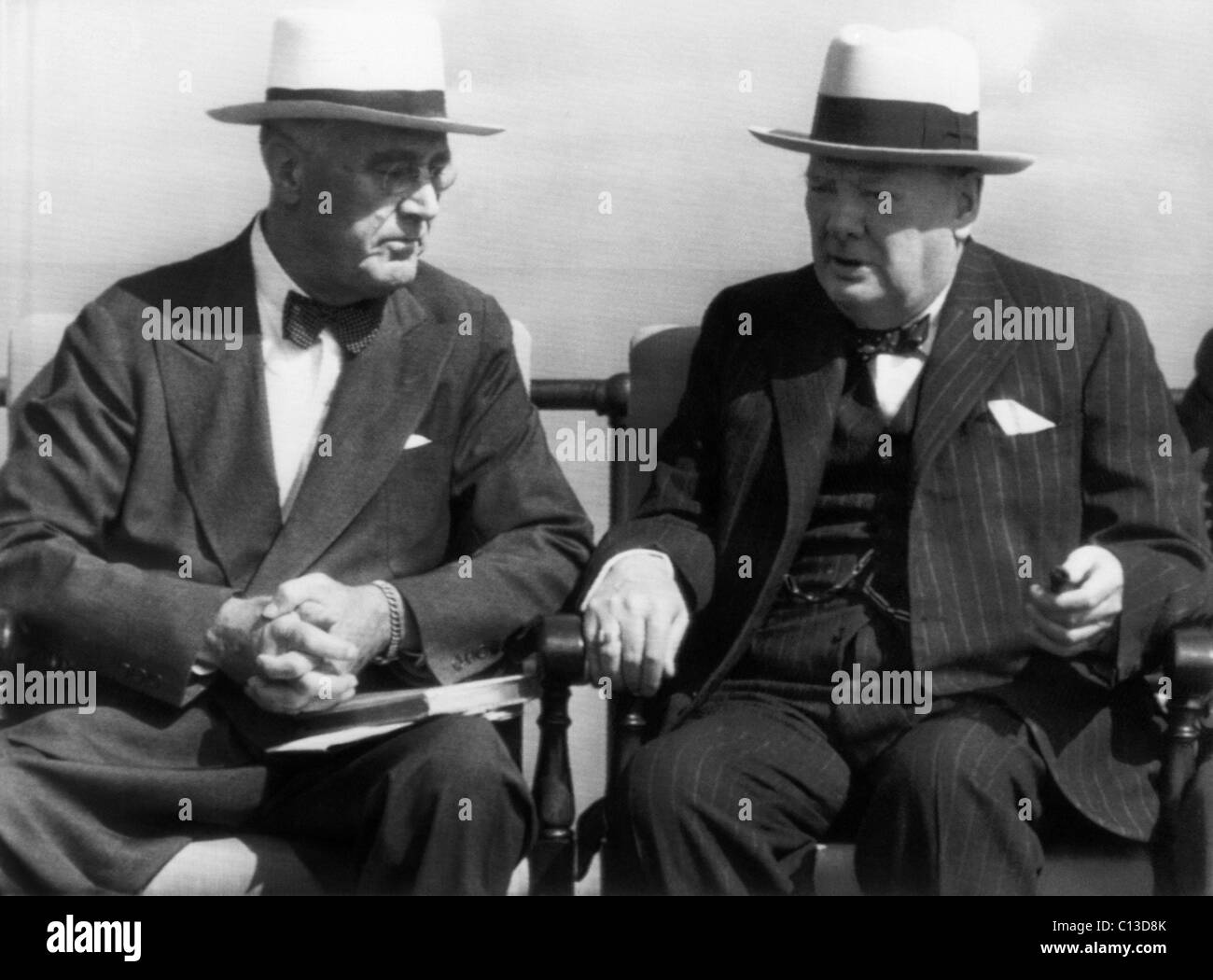 Winston churchill in quebec hi-res stock photography and images - Alamy