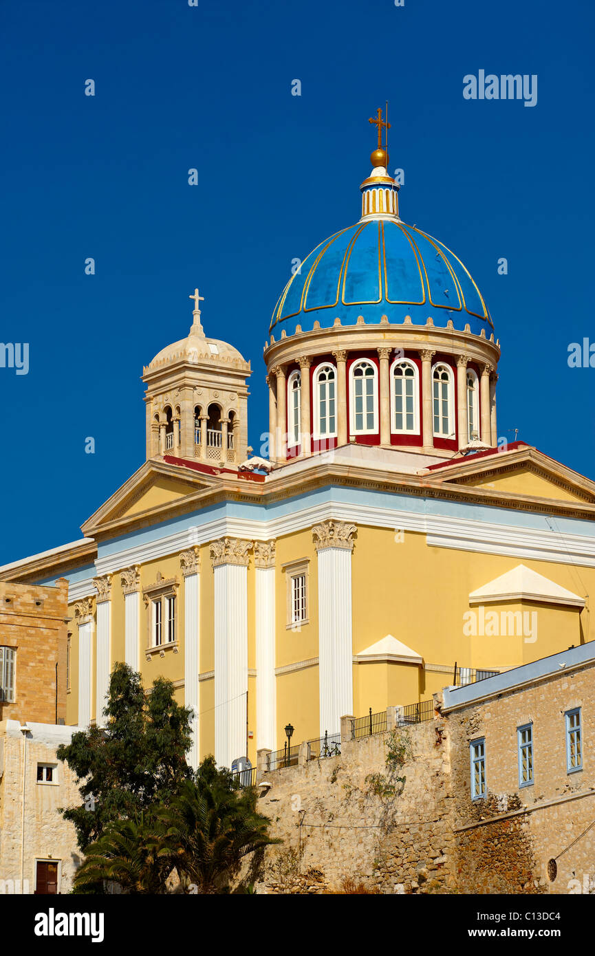 The Neo Classic Greek Orthodox church of Saint Nicholas, Ermoupolis ...