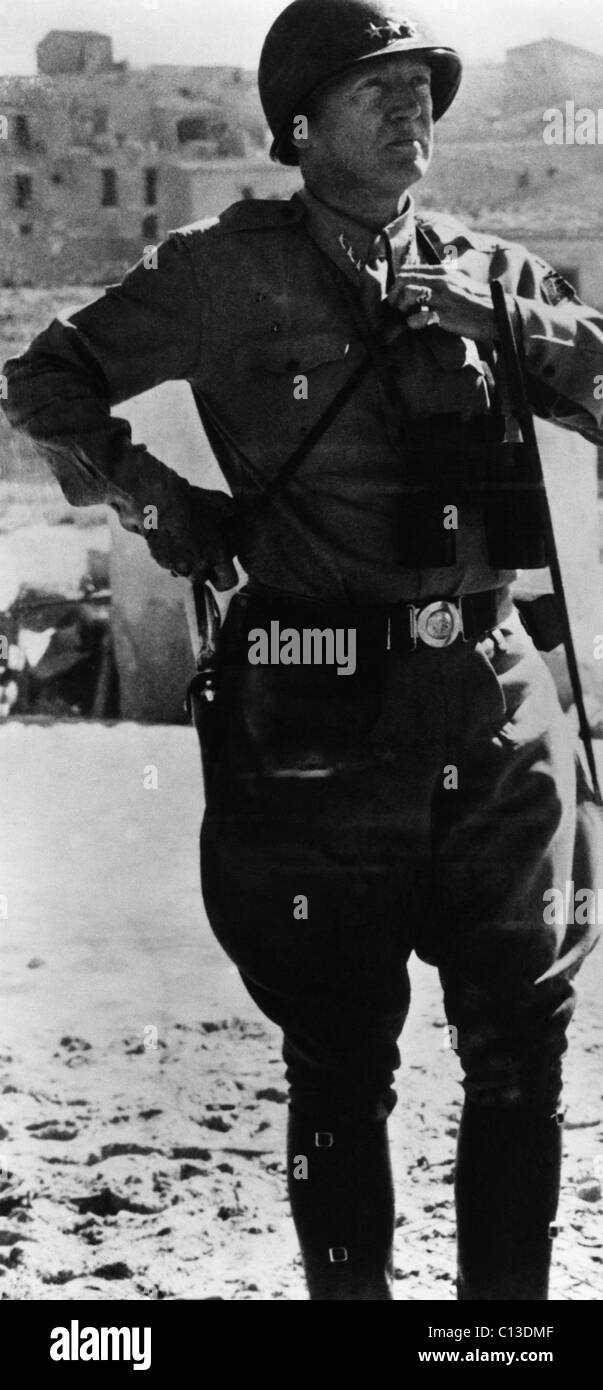 General george patton portrait hi-res stock photography and images - Alamy