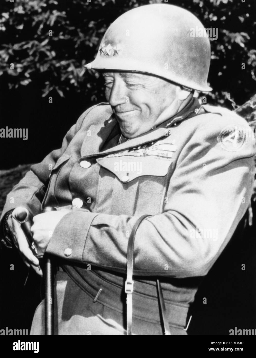 General George S. Patton Jr. (1885-1945), U.S. Army General, after ...