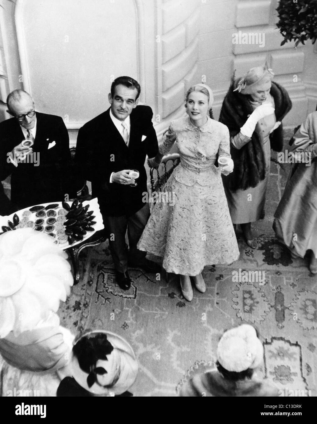 Prince rainier and princess grace hi-res stock photography and images ...
