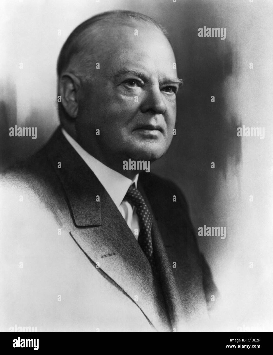President Herbert Hoover (1874-1964), U.S. President 1929-1933, circa ...