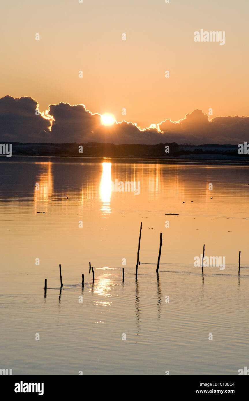 Stake nets silhouette hi-res stock photography and images - Alamy