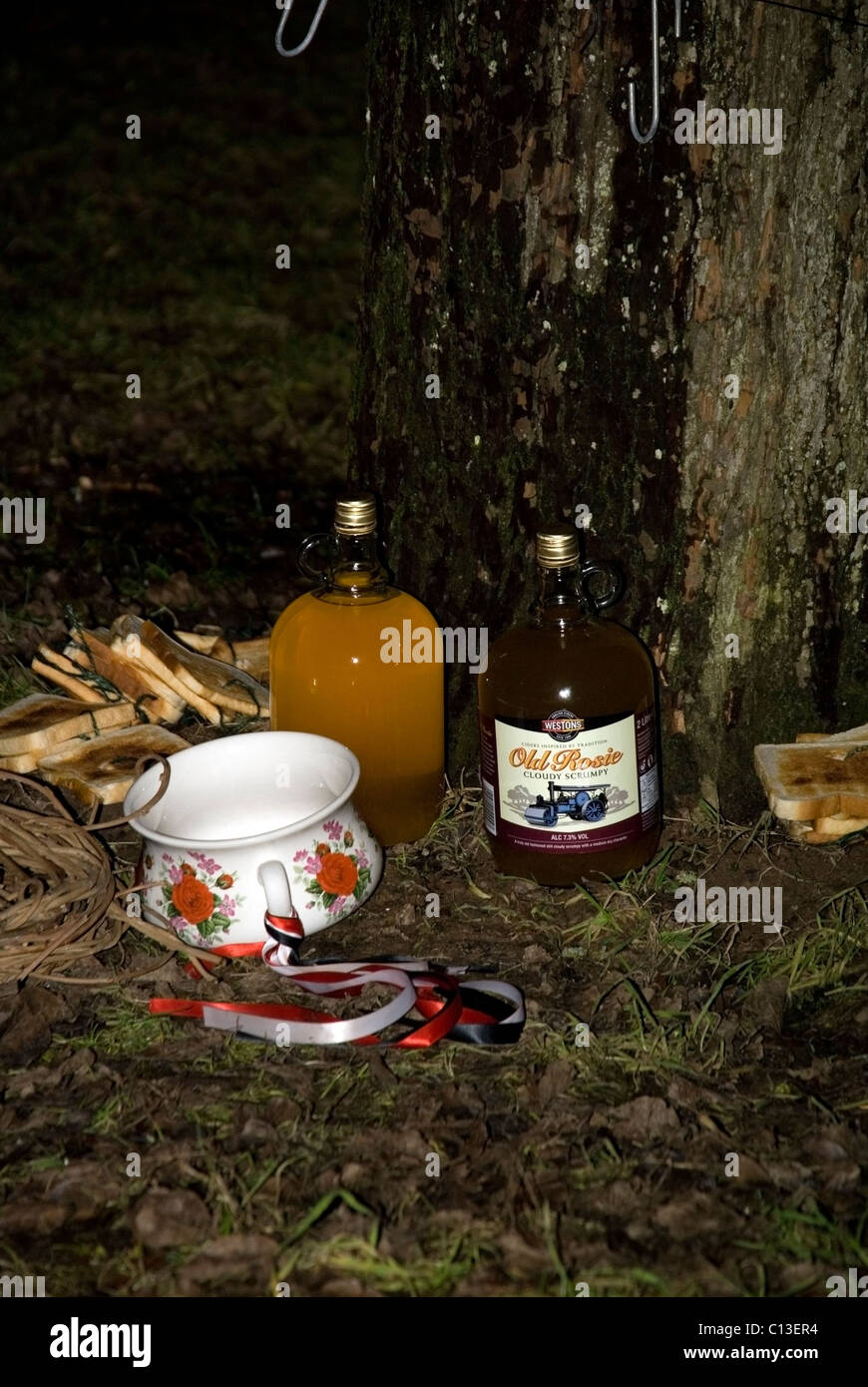 Cider, toast and a drinking vessel the ingredients of the ancient ...