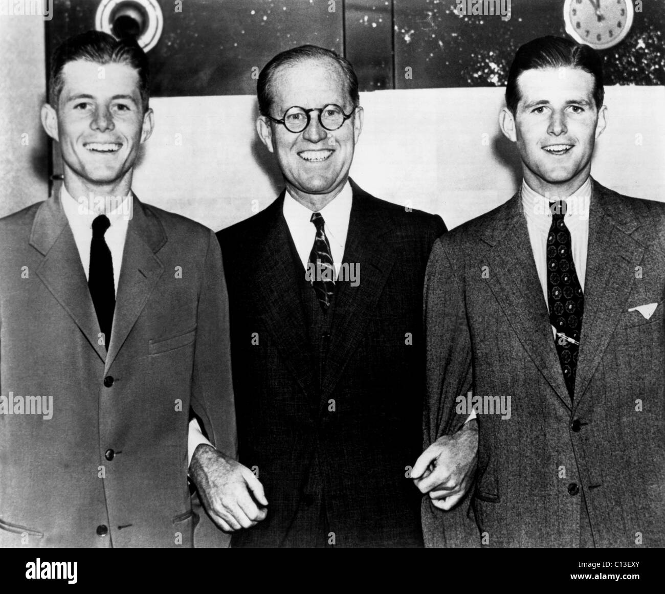 John F., Joseph, Joe Kennedy, Jr., ca. mid 1930s Stock Photo - Alamy