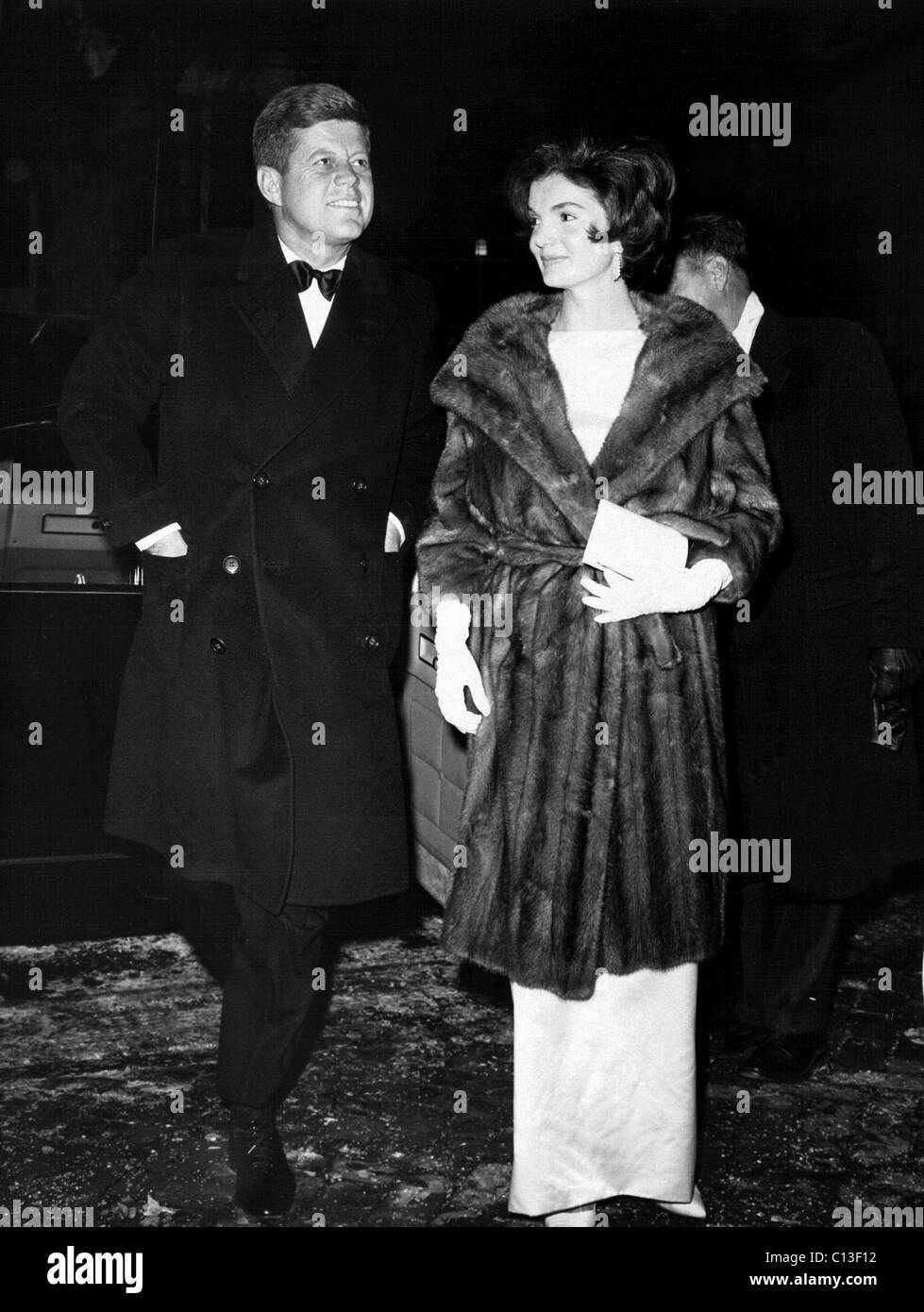 Mr. & Mrs. John F Kennedy, 3/20/61 Stock Photo - Alamy