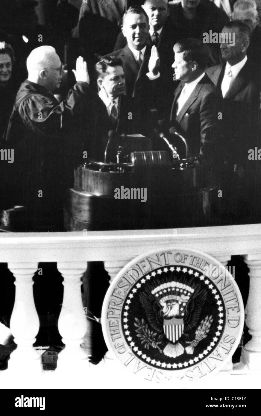 Lyndon johnson inauguration hi-res stock photography and images - Alamy