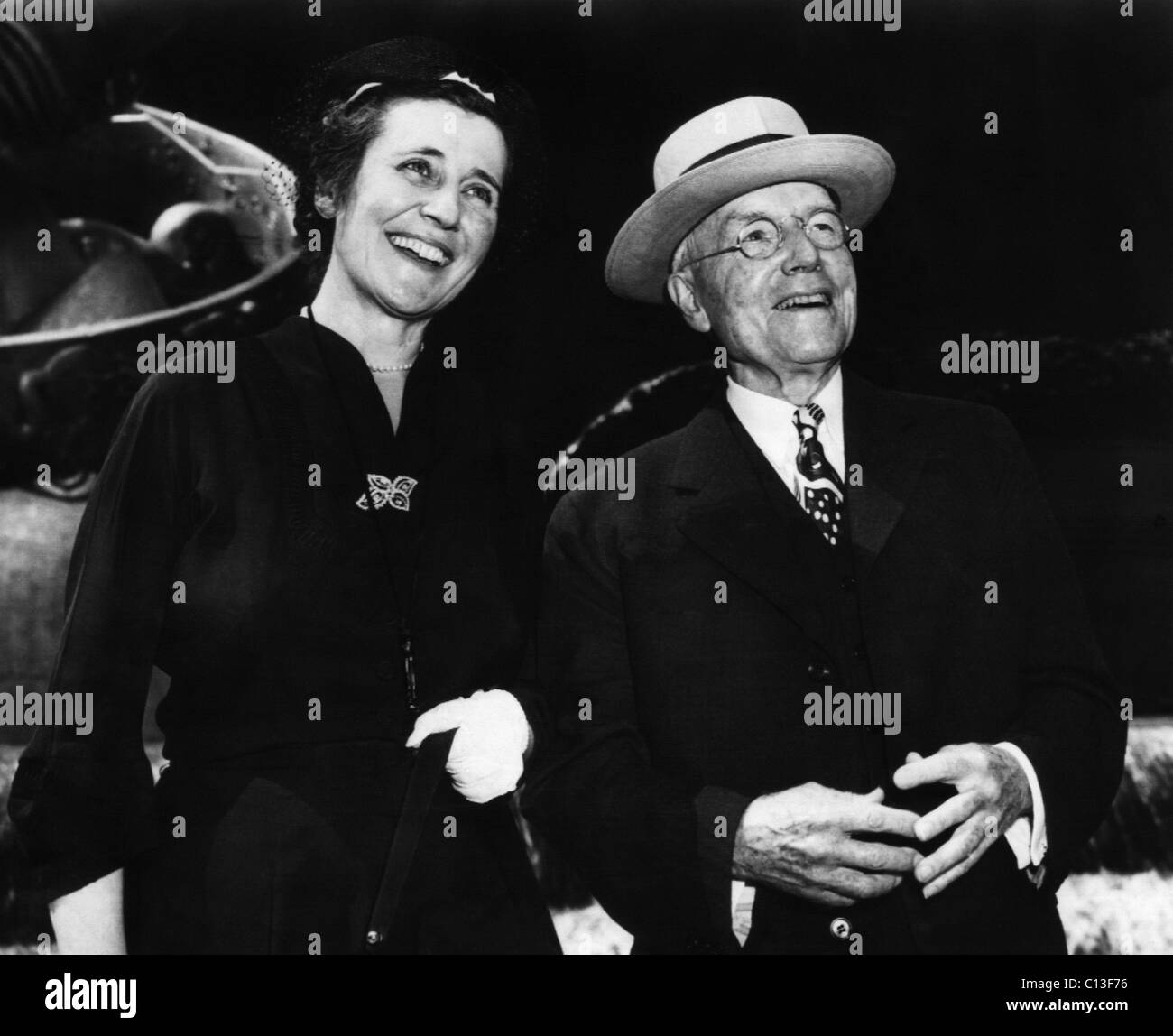 Rockefeller Family. Martha Allen Rockefeller and husband, Industrialist ...