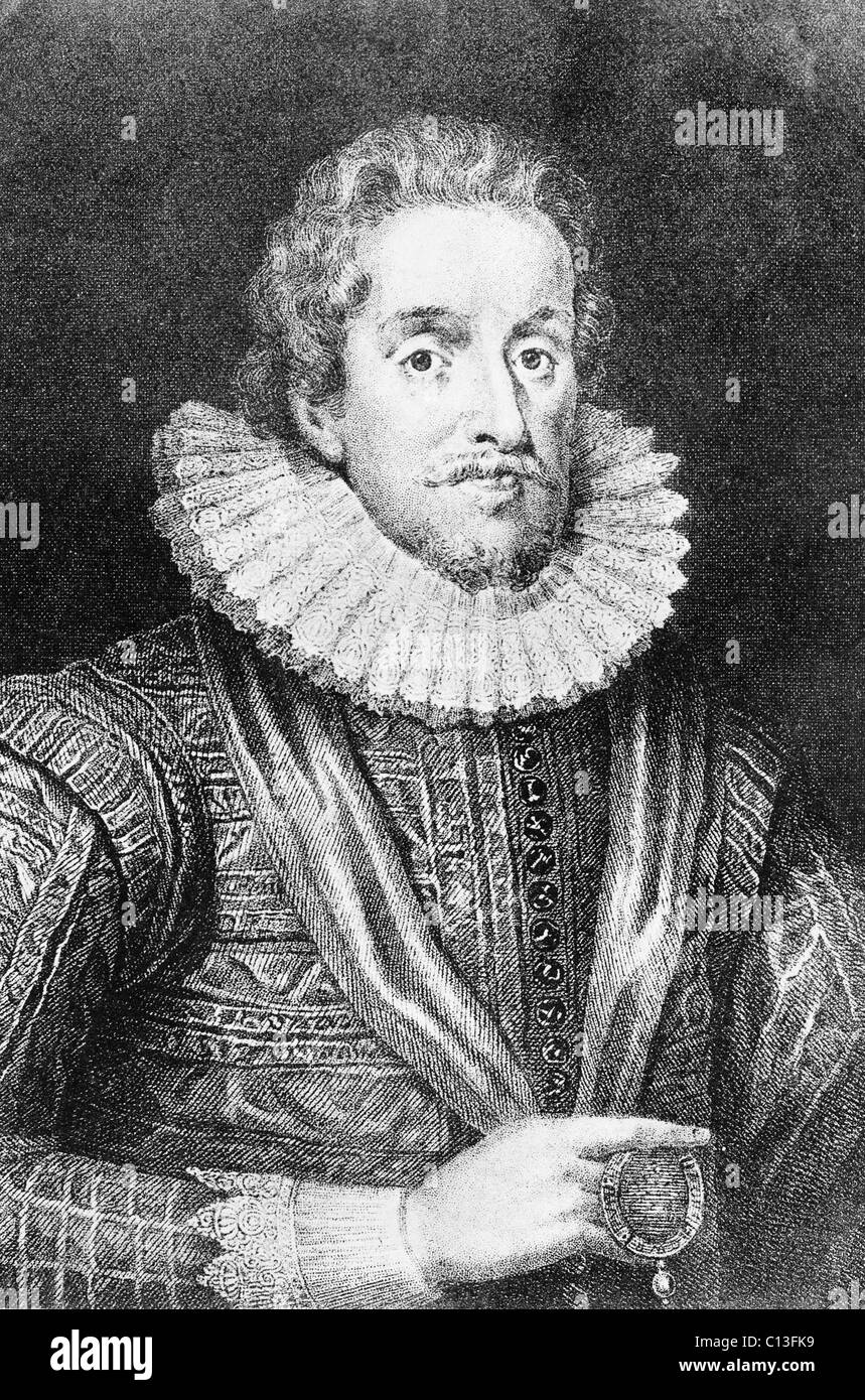 British Royalty. British King James I, circa early 17th century Stock ...
