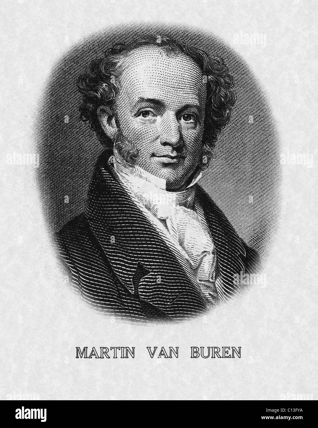 US Presidents. US President Martin Van Buren Stock Photo - Alamy