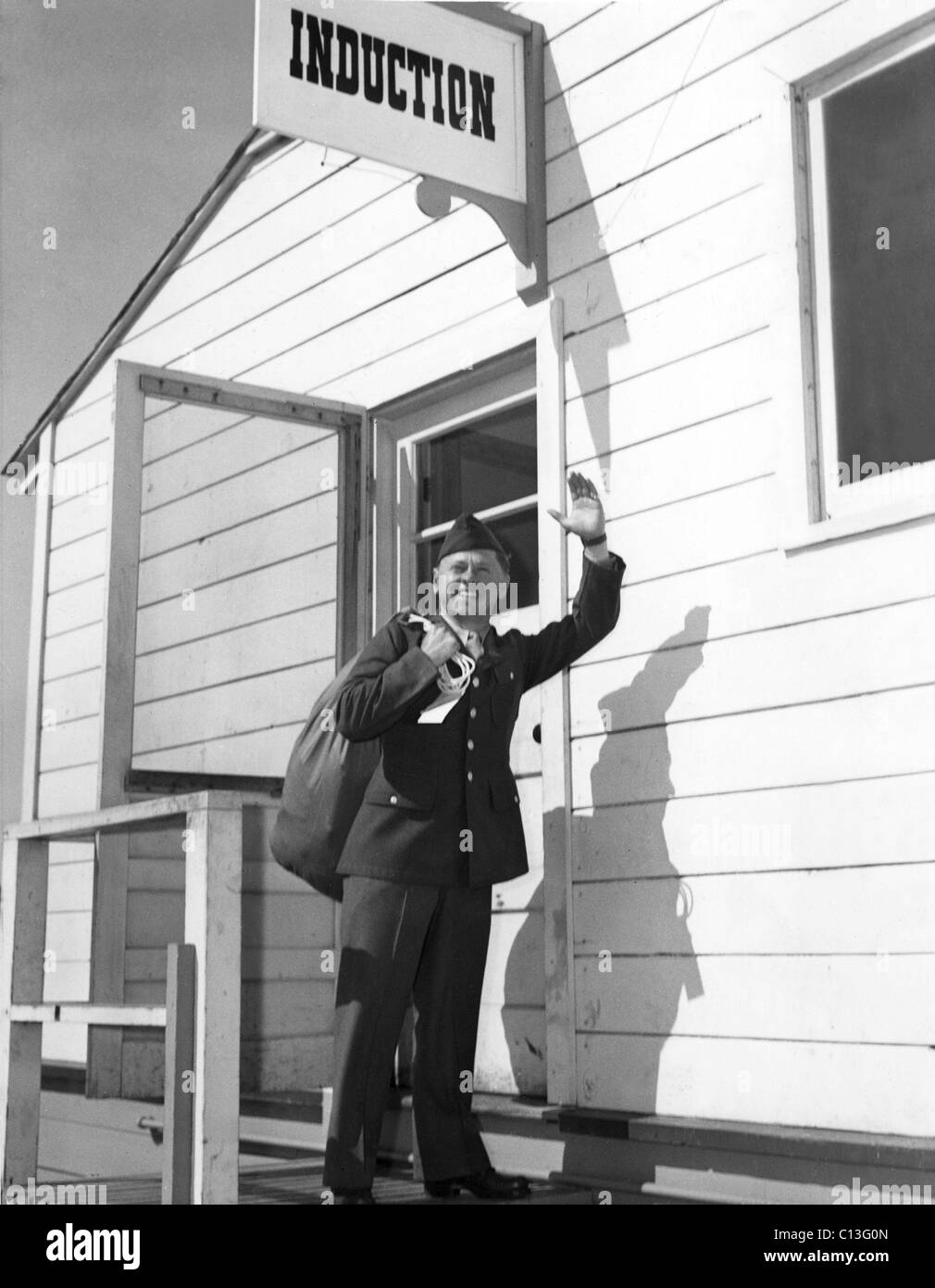 Military induction hi-res stock photography and images - Alamy