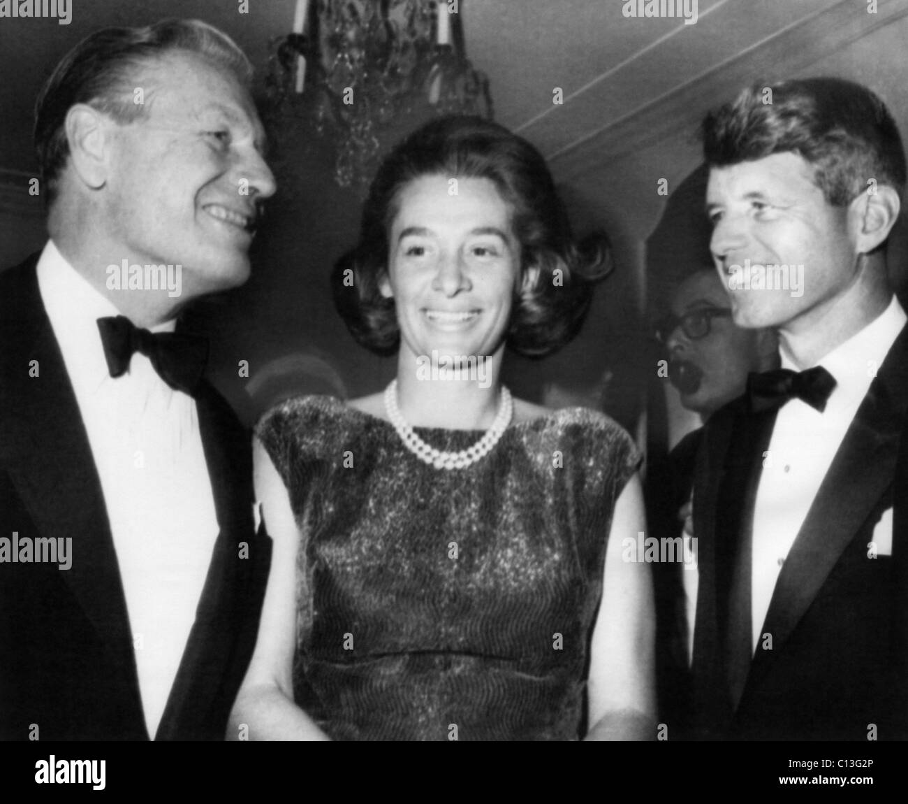 Kennedy Family. From left: New York Governor (and future US Vice ...