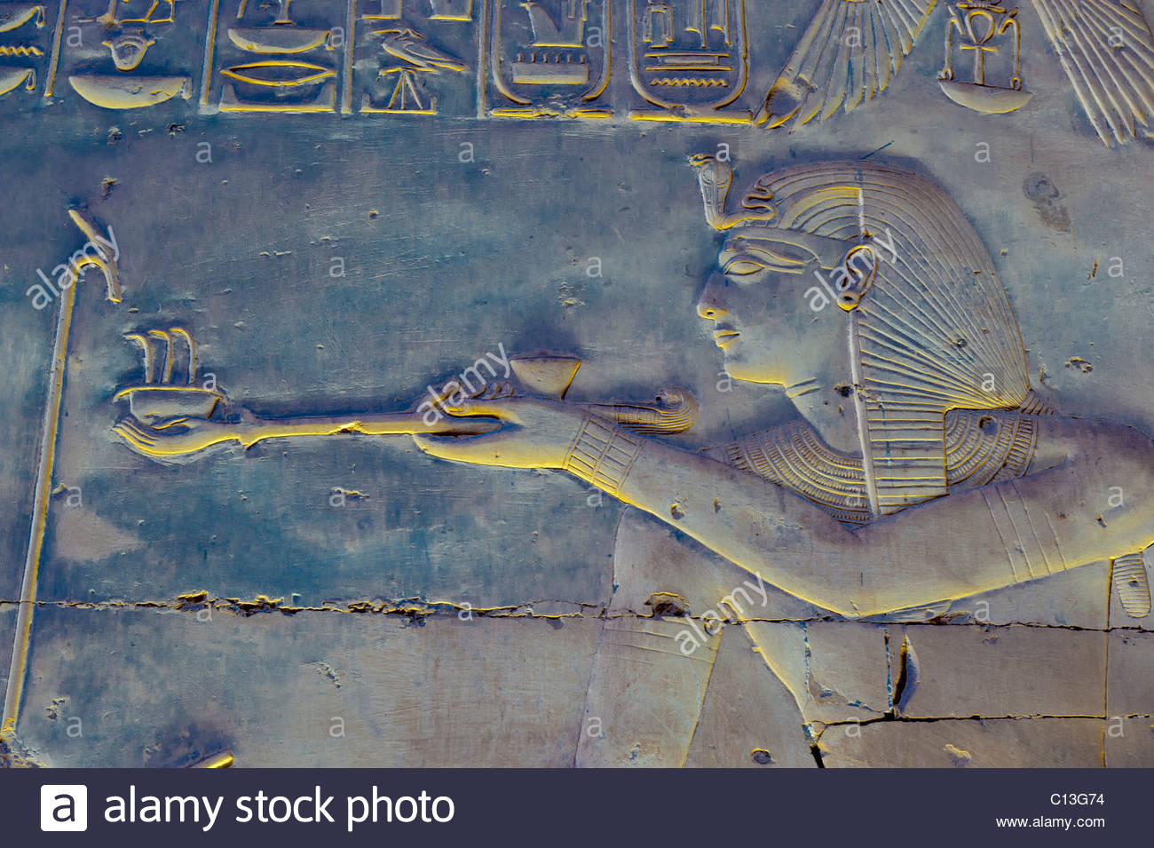 Temple Of Seti I Stock Photos & Temple Of Seti I Stock Images - Alamy