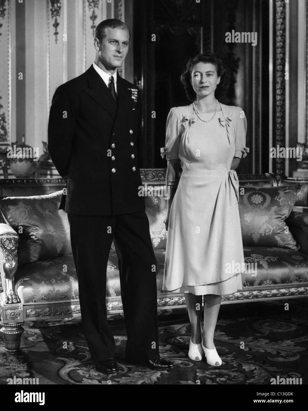 Princess elizabeth 1947 hi-res stock photography and images - Alamy