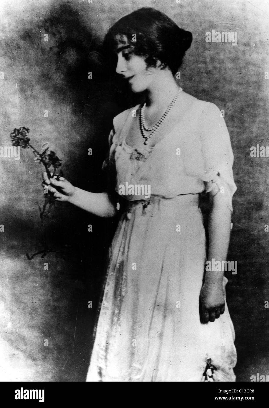 QUEEN MOTHER ELIZABETH, formerly Lady Elizabeth Bowes-Lyon, circa 1936 ...