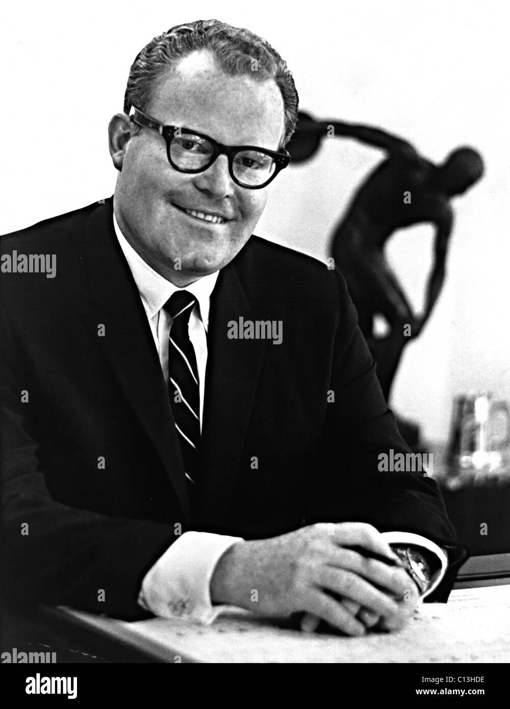 ROONE ARLEDGE, President of ABC Sports, 7/21/71 Stock Photo - Alamy