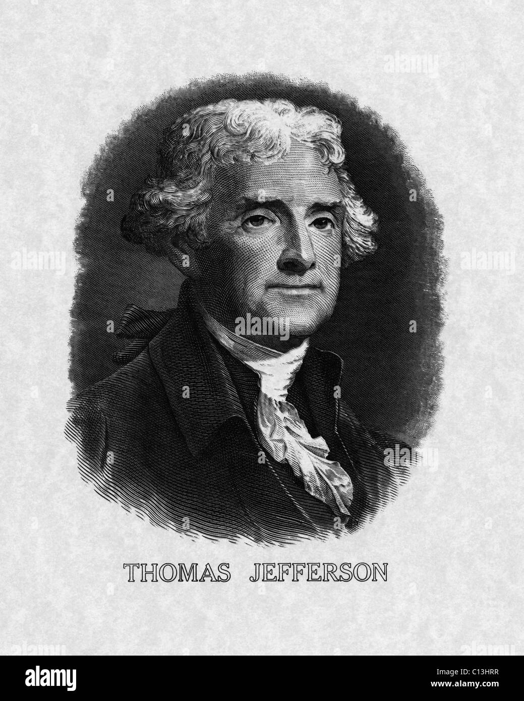 US Presidents. US President Thomas Jefferson Stock Photo - Alamy