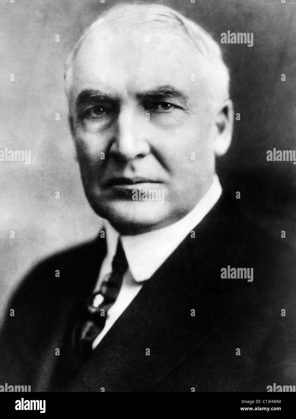 Warren G. Harding (1865-1923), United States President 1921-1923, circa ...
