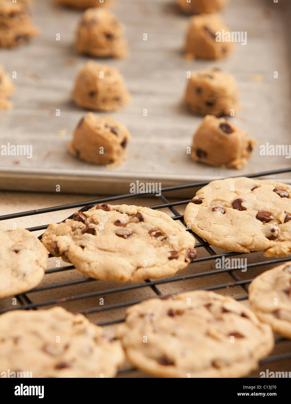 USA, Utah, Lehi, Chocolate cookies Stock Photo - Alamy