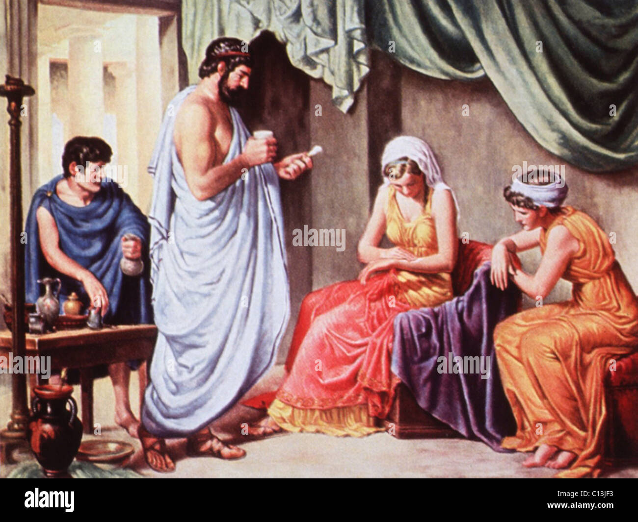Greek physicians hi-res stock photography and images - Alamy