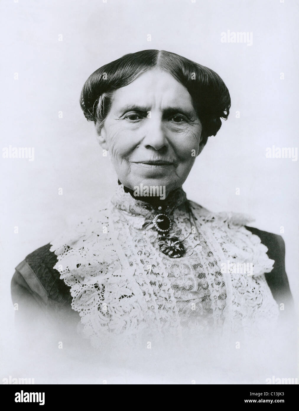 Clara Barton, 1821-1912, founder of the American Red Cross in 1904, the ...
