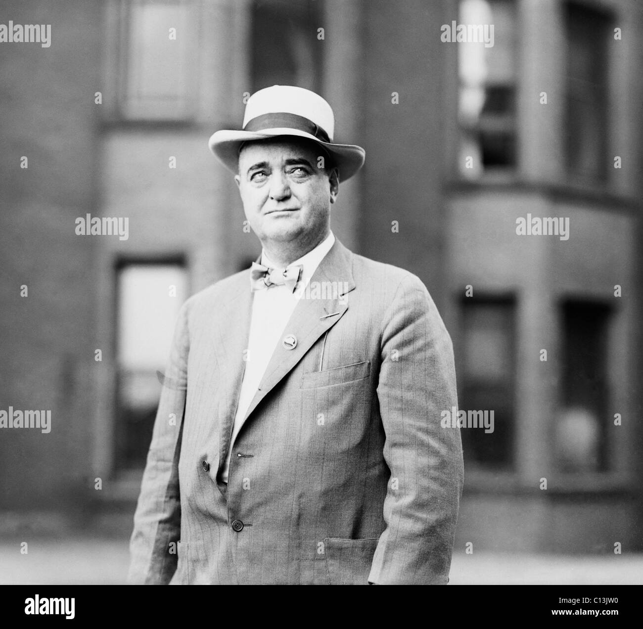 Bat Masterson (1853-1921), in his second career as a sports editor and ...