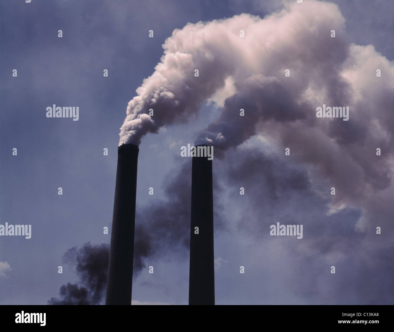 Smoke stacks were a symbol of industrial growth and prosperity when ...
