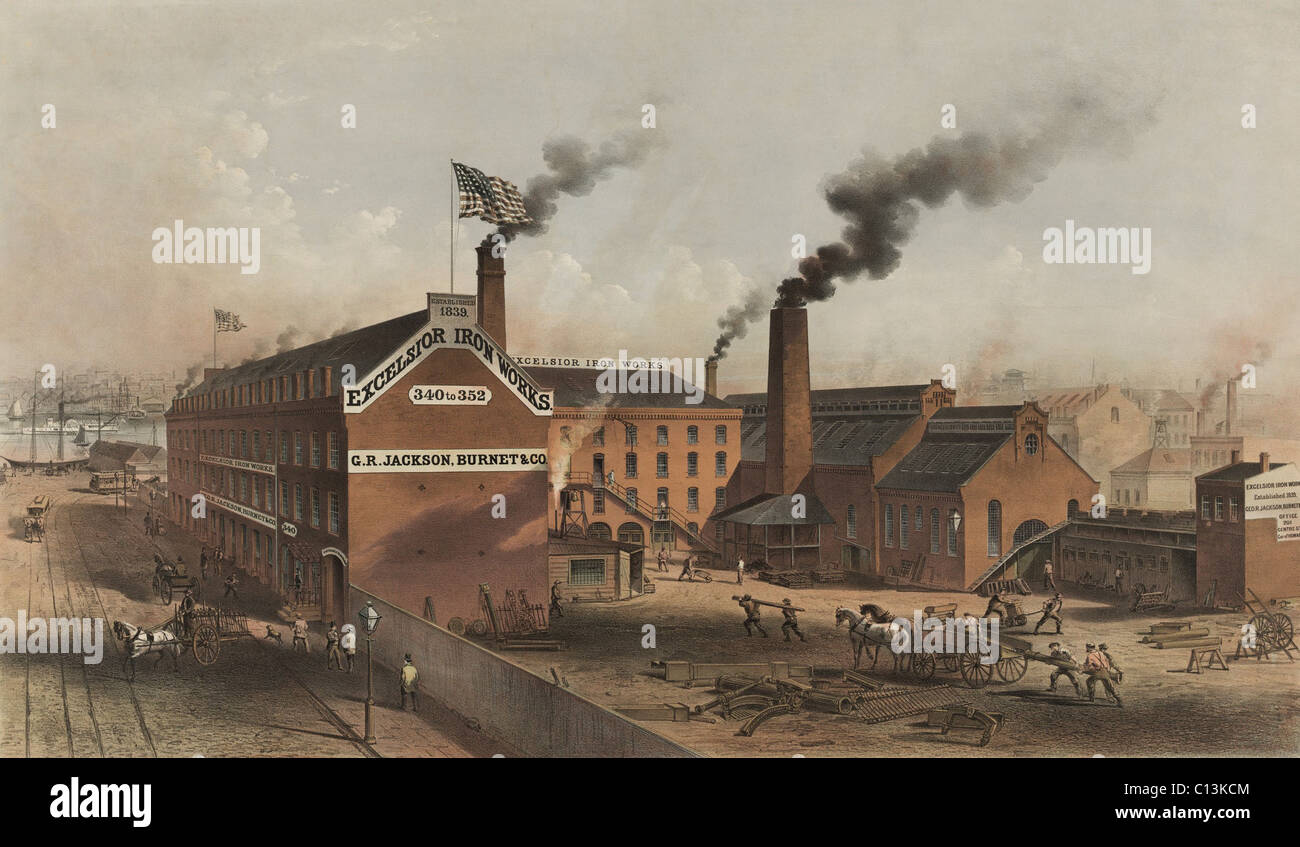 The industrial revolution new york hi-res stock photography and images ...