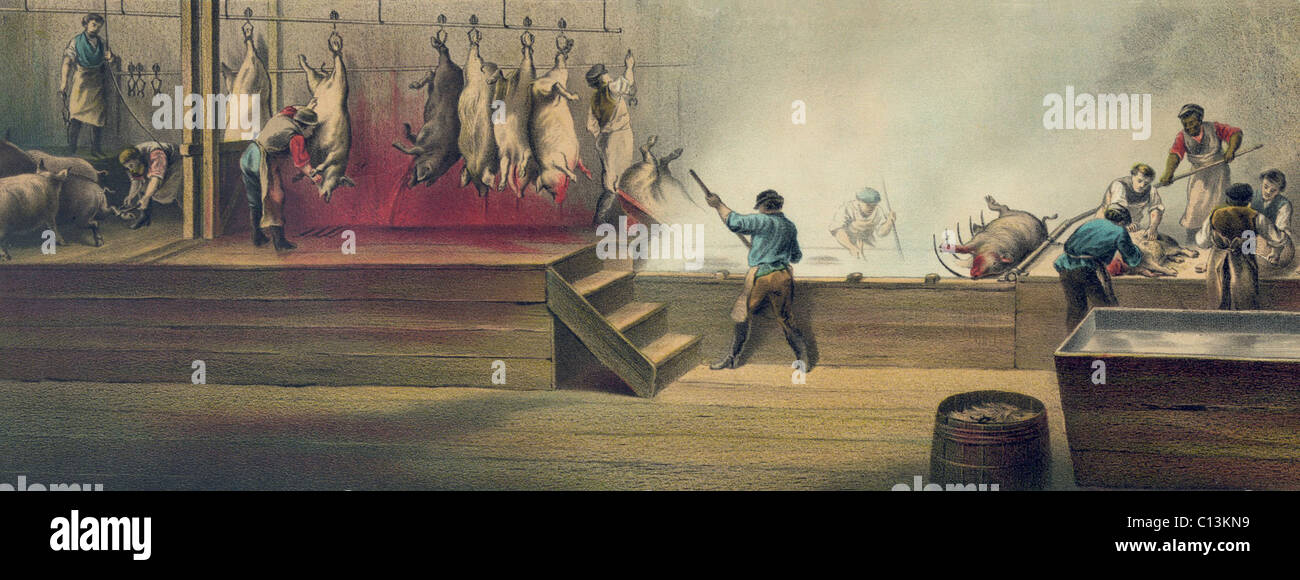 Food processing 19th century hi-res stock photography and images - Alamy