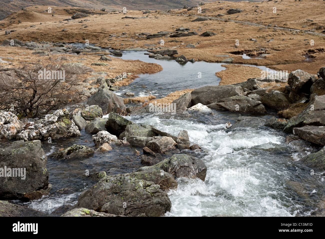 Stream water with rocks hi-res stock photography and images - Alamy