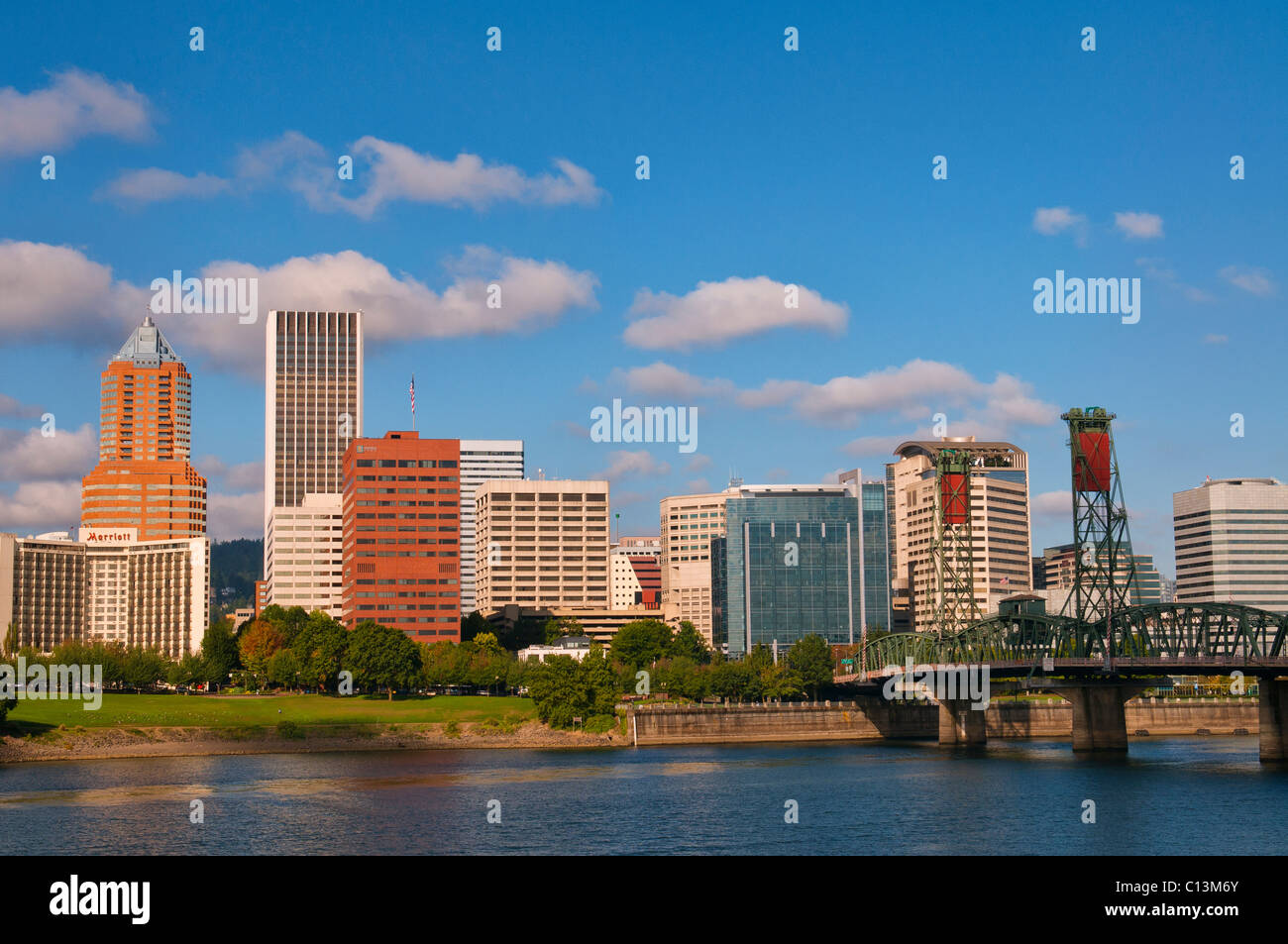 USA, Oregon, Portland skyline Stock Photo - Alamy