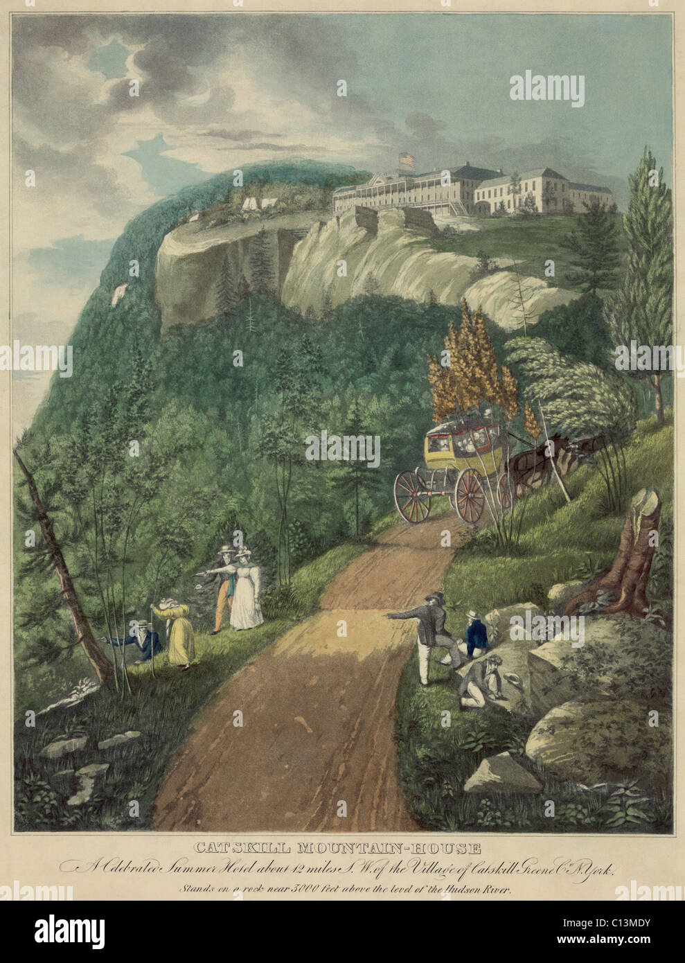 1830s new york hi-res stock photography and images - Alamy