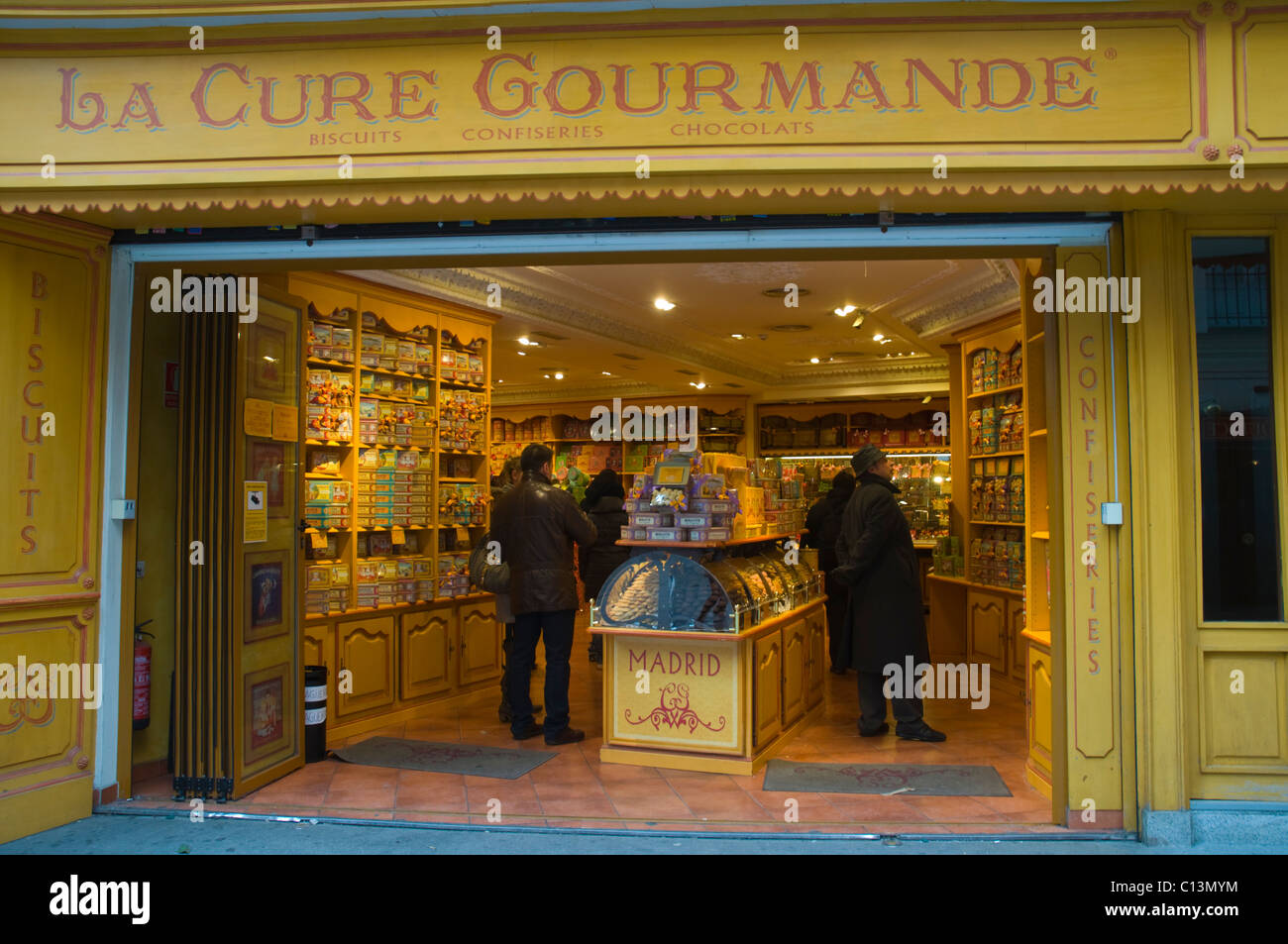 La Cure Gourmande confectionery along Calle de Postas street central ...