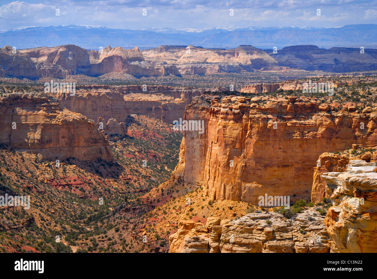 USA, Utah, Red Rock Cliffs Stock Photo, Royalty Free Image: 35117770 ...