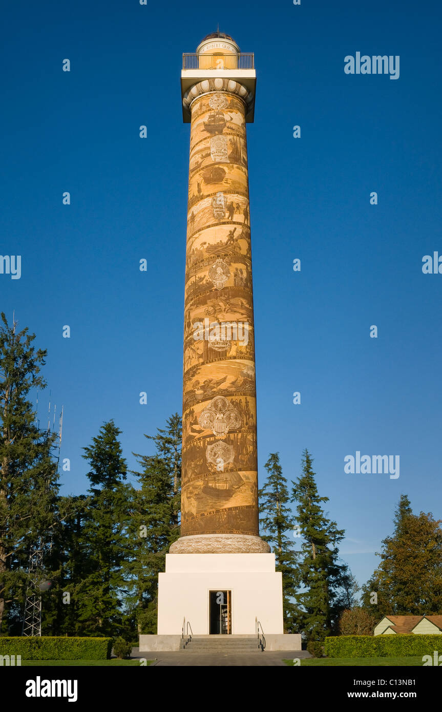 USA, Oregon, Astoria, tower Stock Photo - Alamy