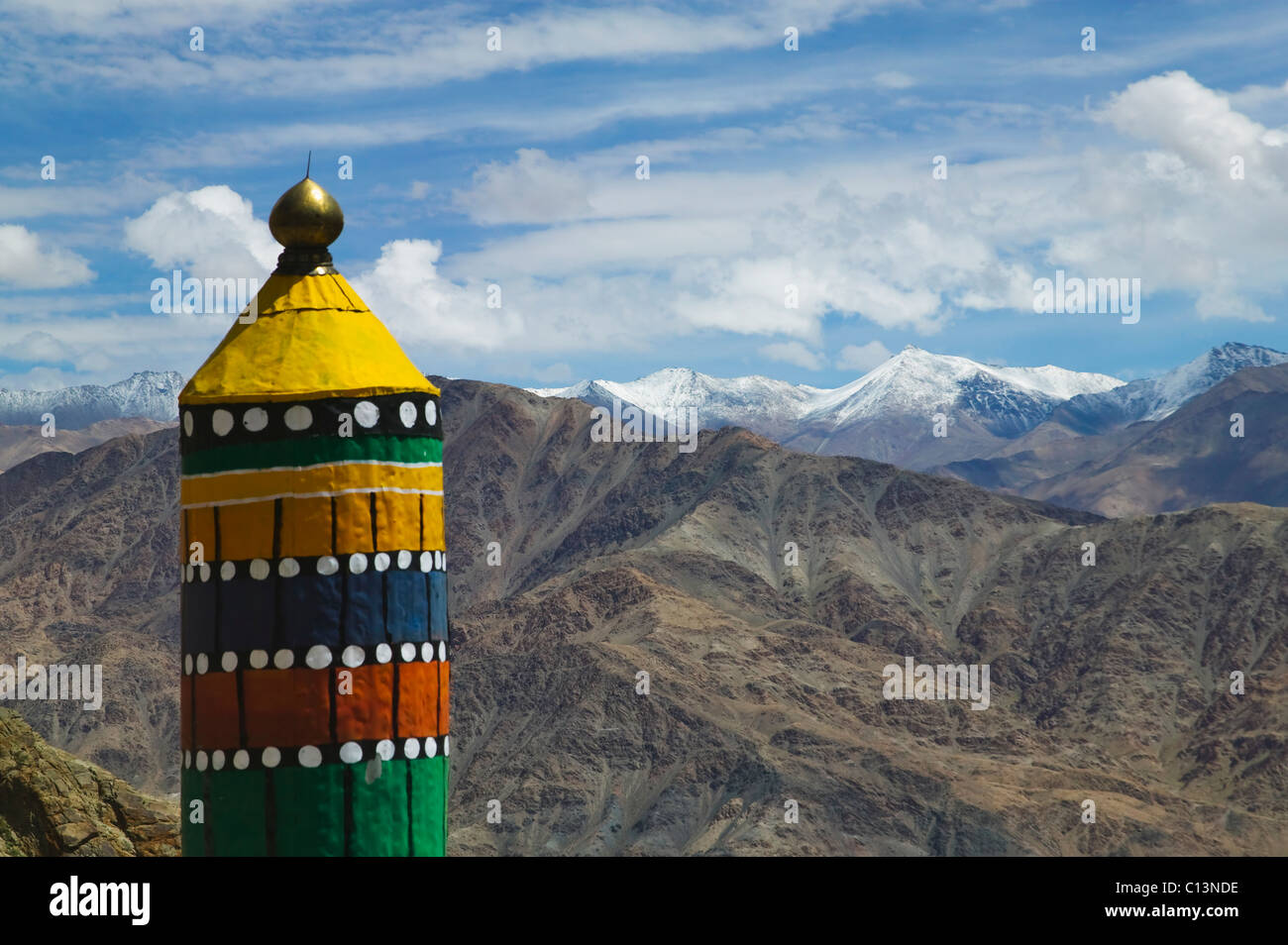 Victoria pole in Hemis Gompa, Leh, Ladakh, India Stock Photo - Alamy