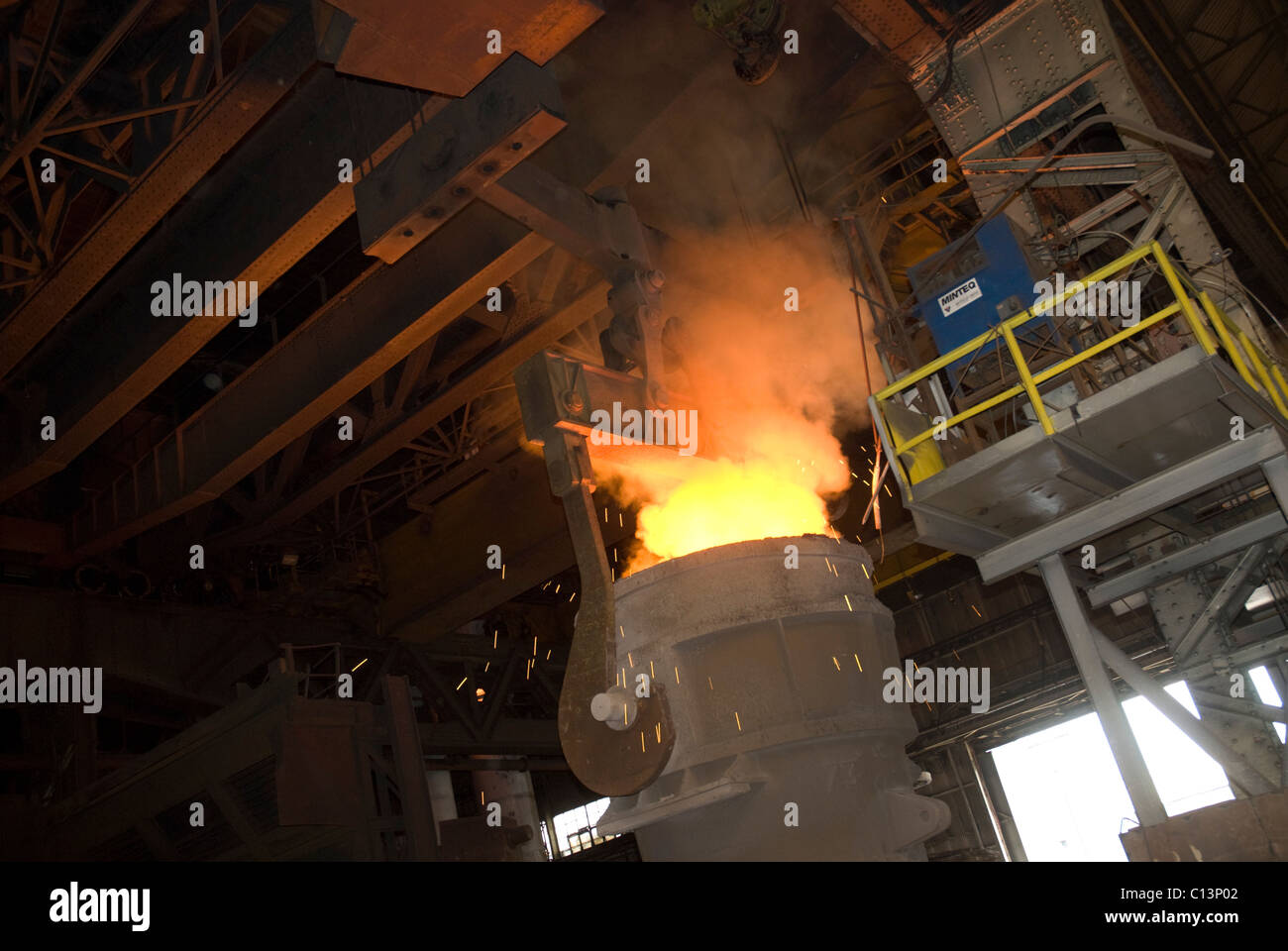 Steel Making at Forgemasters, Sheffield, UK Stock Photo - Alamy