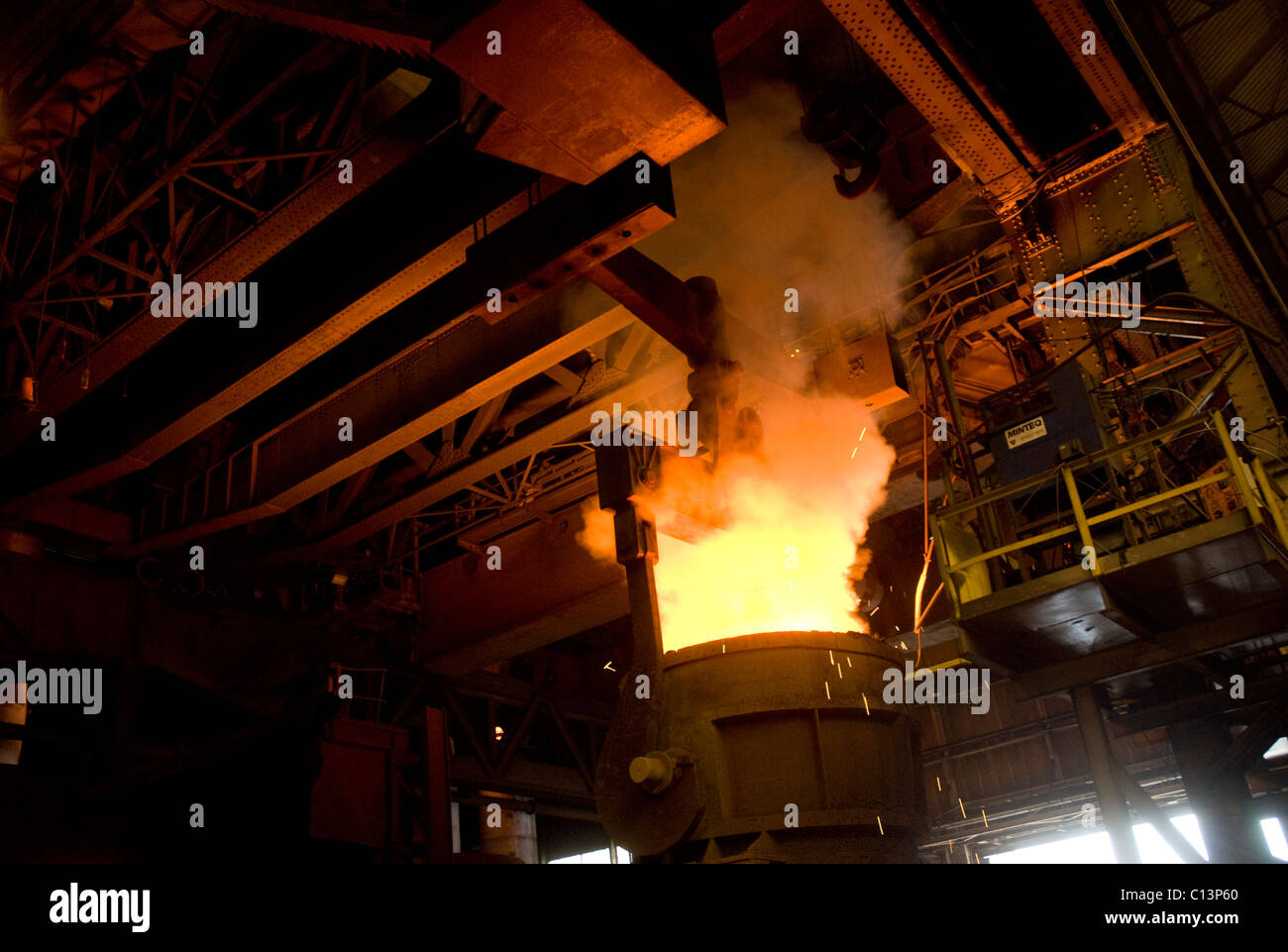 Steel Making at Forgemasters, Sheffield, UK Stock Photo - Alamy